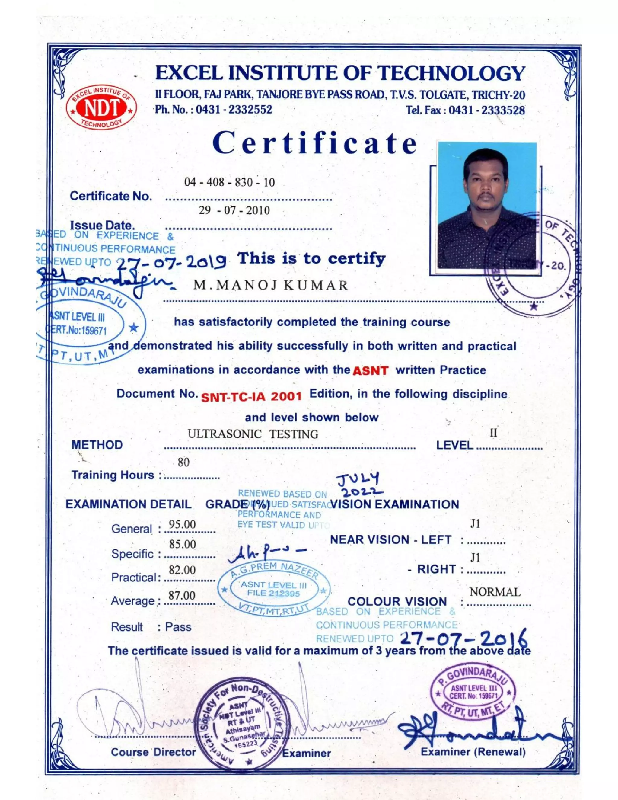 NDT LEVEL II IN UT | PDF