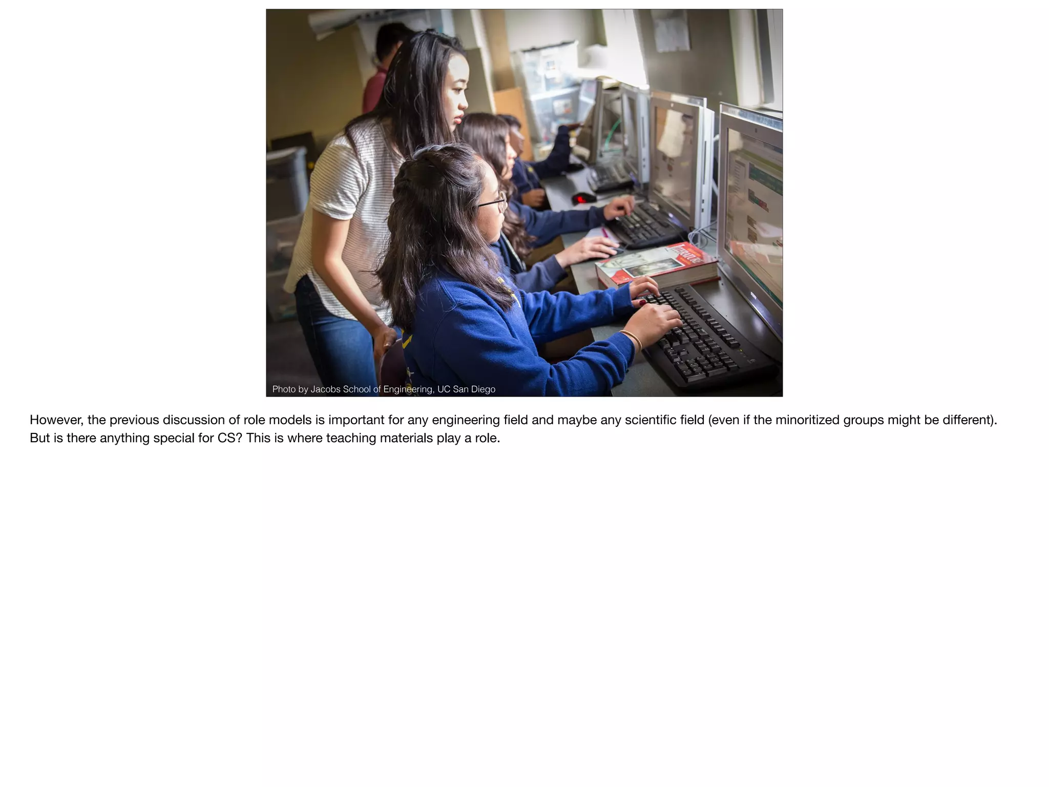 Diversity and inclusion in a CS classroom | PPT