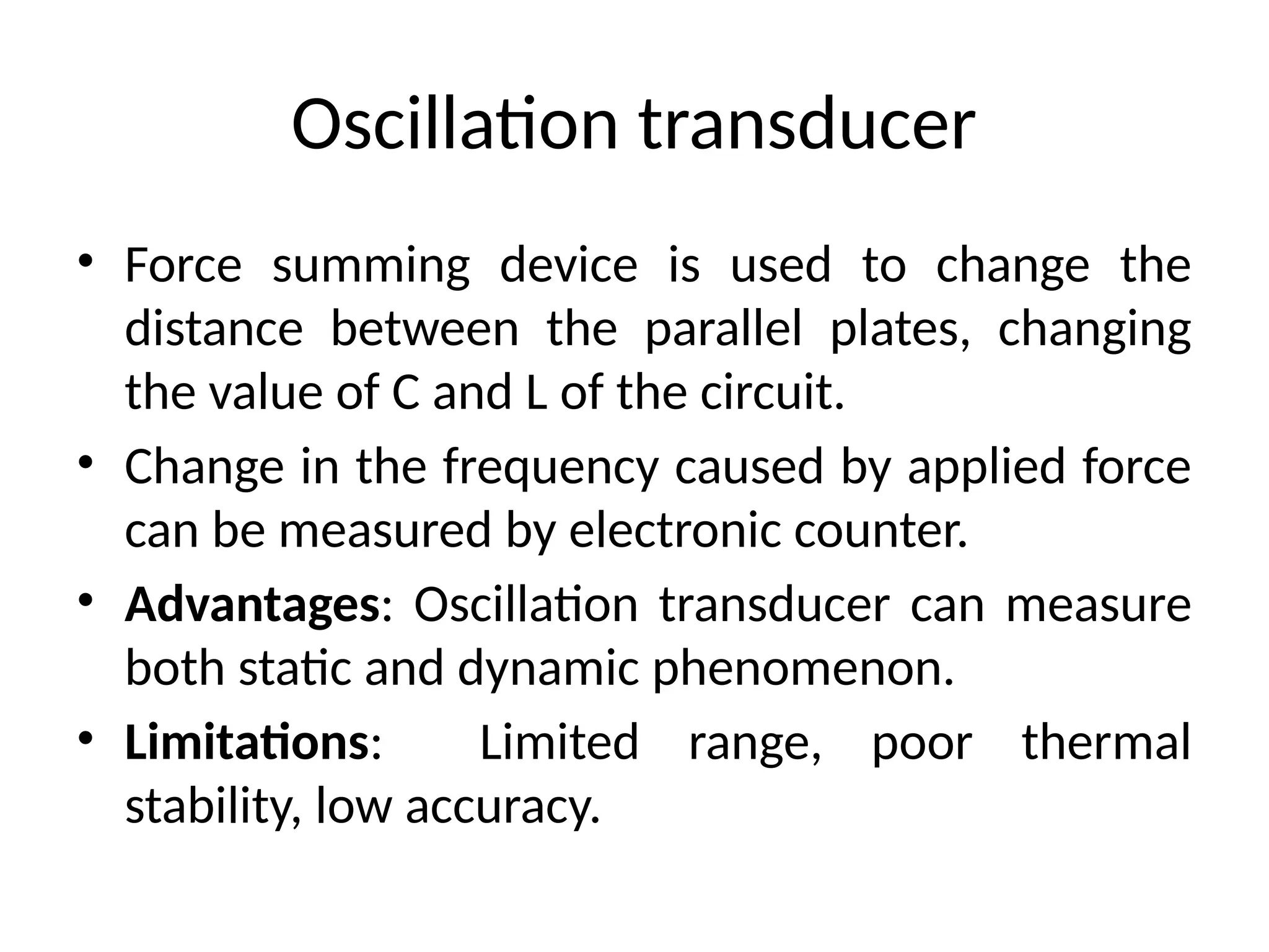 Transducers, basics, advantages & disadvantages and types.pptx