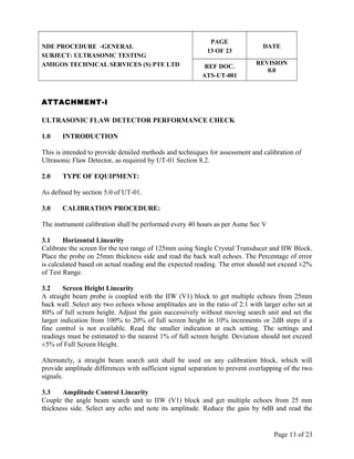Ut procedure general | DOC