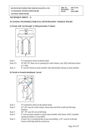 Ut procedure general | DOC