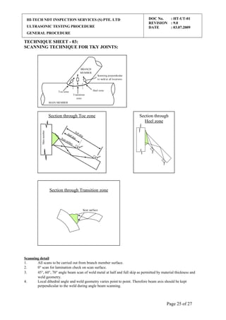 Ut procedure general | DOC