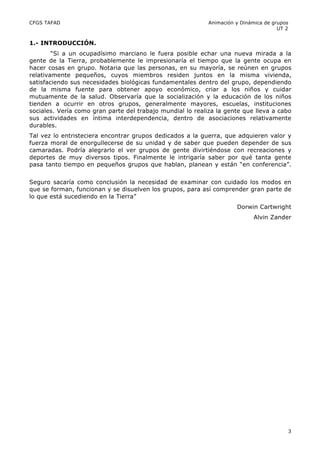 UT 2. LOS GRUPOS. | PDF