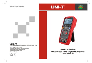 ut_61_series.pdf multímetro digital truerms | PPT