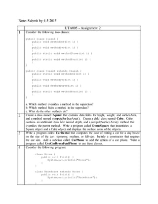 Uta005 | DOCX | Programming Languages | Computing