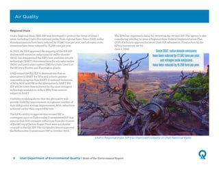 Utah DEQ State of the Environment 2015 | PDF