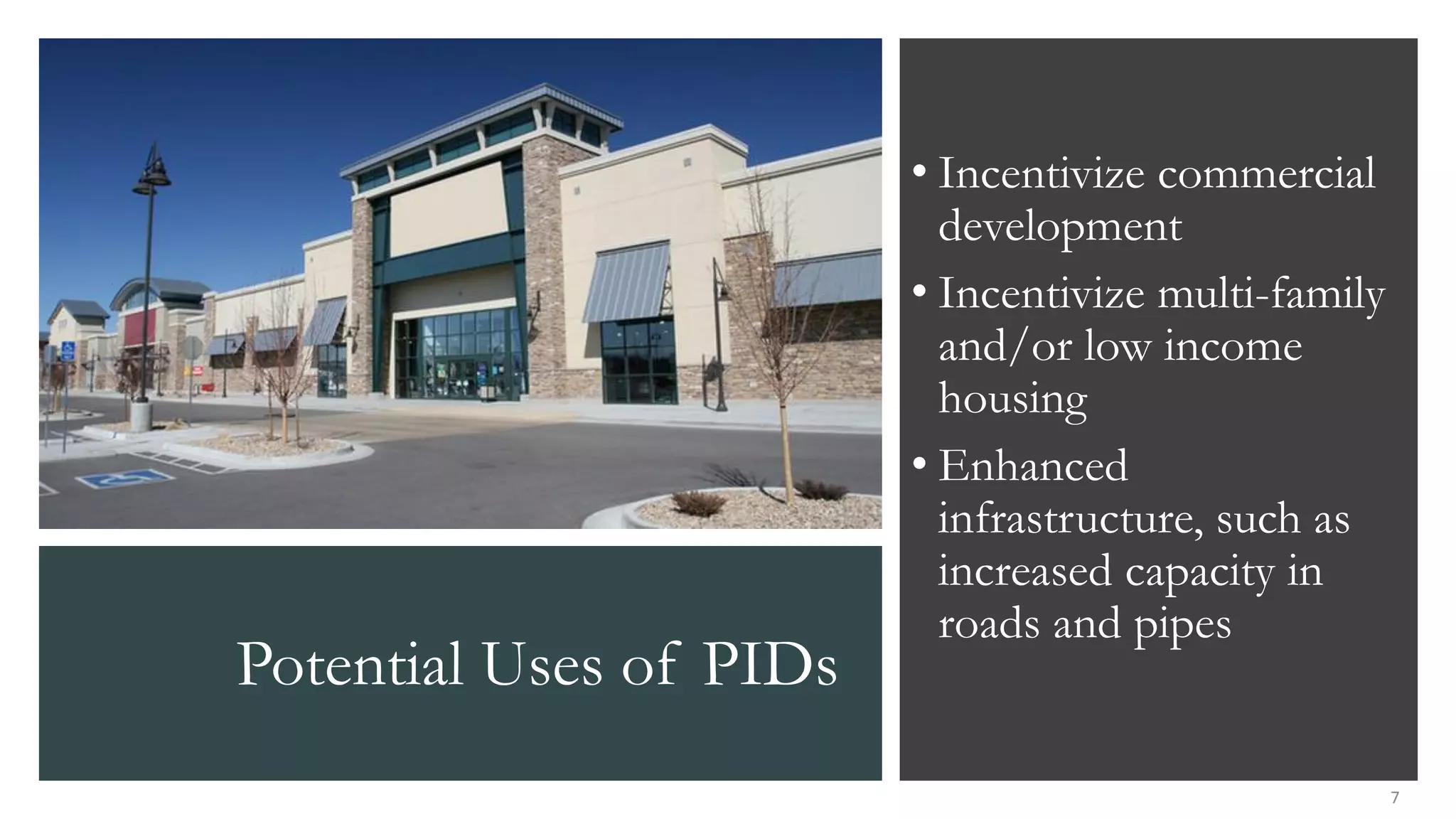Public Infrastructure Districts | PDF