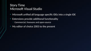 Why I Use Visual Studio & ReSharper for C++ | PPT