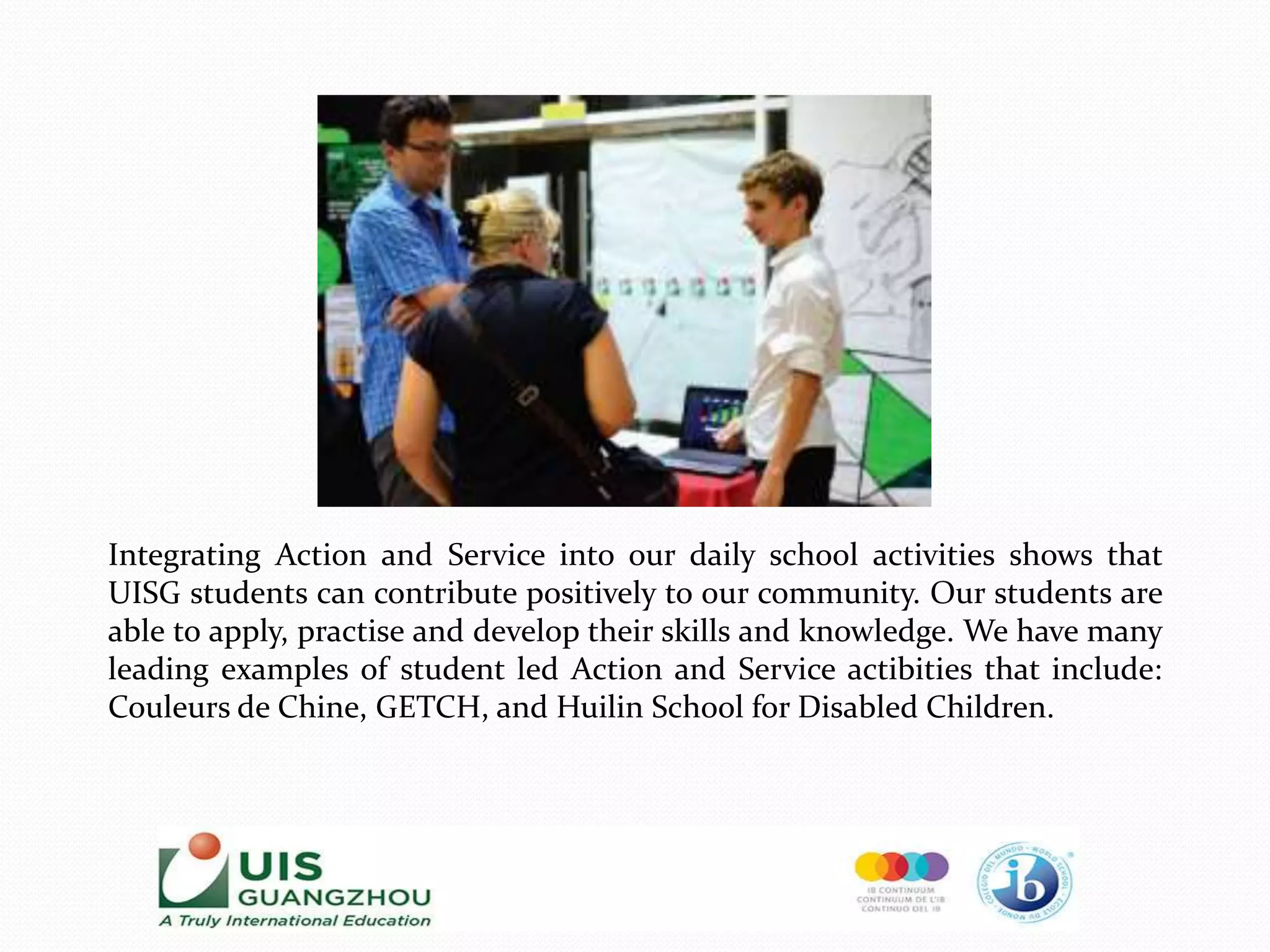 Utahloy International School Guangdong | Middle Years Programme | PPTX