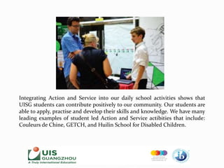 Utahloy International School Guangdong | Middle Years Programme | PPTX