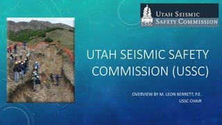 Utah Seismic Safety Commission | PPT