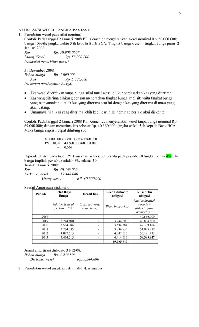 Materi AKM 2 Utang Jangka Panjang | DOC