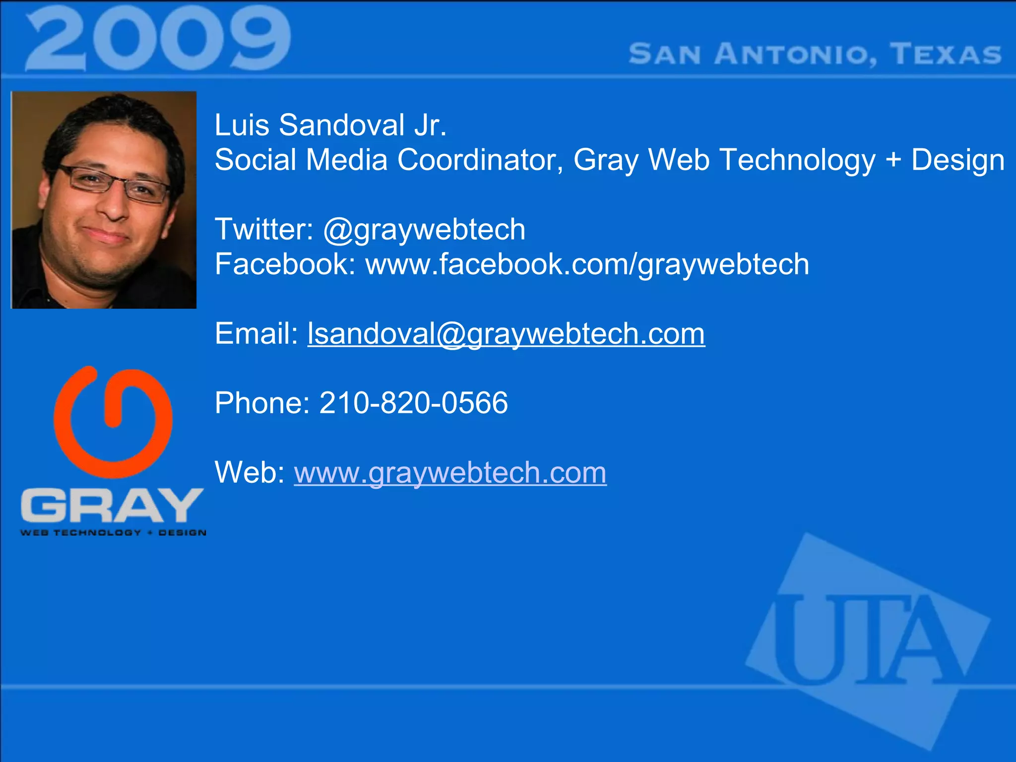 UTA Presentation | PPT