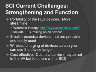 Technology and Spinal Cord Injury (SCI): How could technology further ...