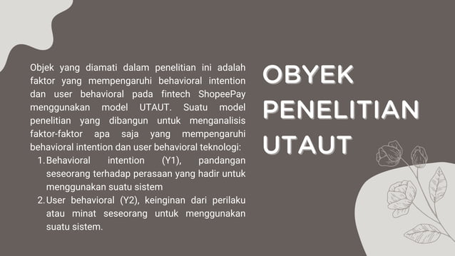 Unifed Theory of Acceptance and Use of Technology (UTAUT) | PDF