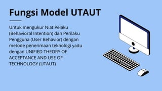 UTAUT 1 (Unified Theory of Acceptance and Use of Technology) Financial ...