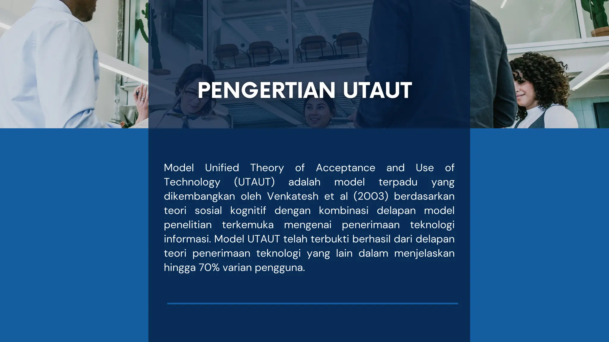 Tugas Individu Fintech Metode UTAUT_Pert 13 | PPT