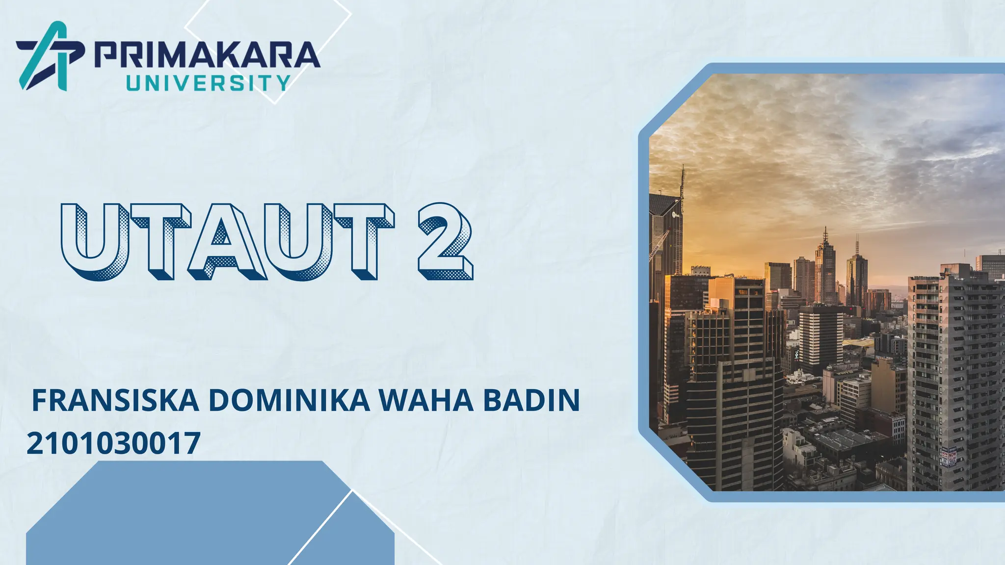 Tugas Individu Metode UTAUT 2_Fintech_Pert 14 | PPT