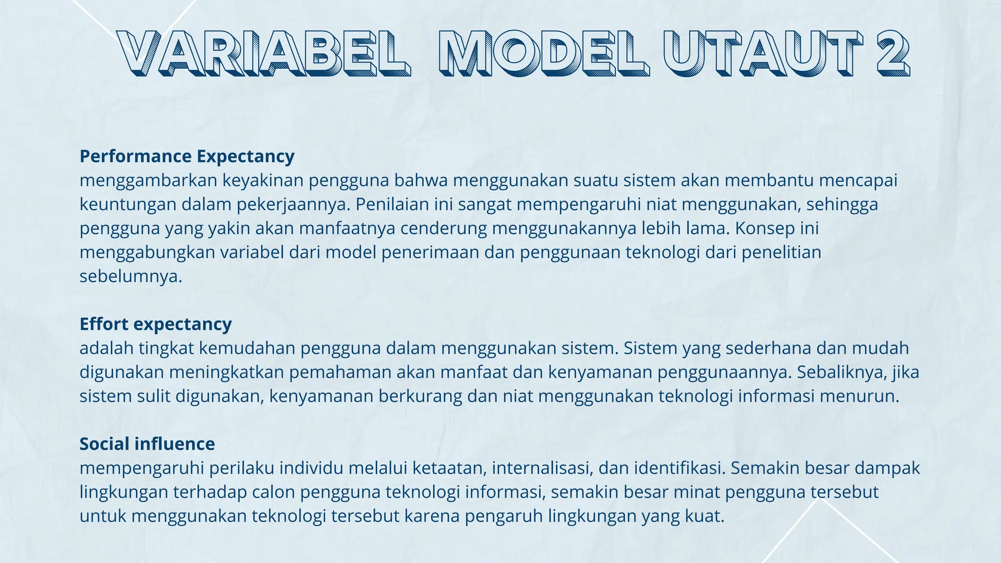 Tugas Individu Metode UTAUT 2_Fintech_Pert 14 | PPT