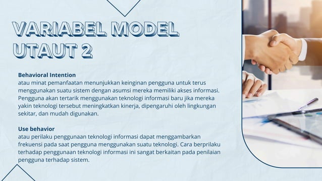 Tugas Individu Metode UTAUT 2_Fintech_Pert 14 | PPT