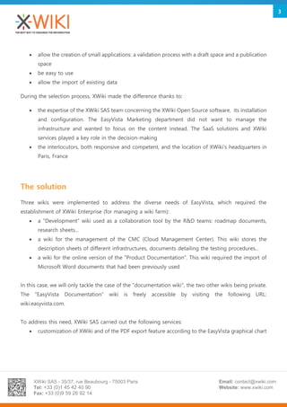 Documentation and Knowledge management: the EasyVista's use case | PDF