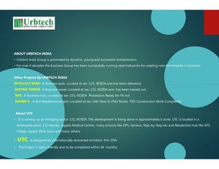 Urbtech Trade Center at sector 132 Noida | PDF