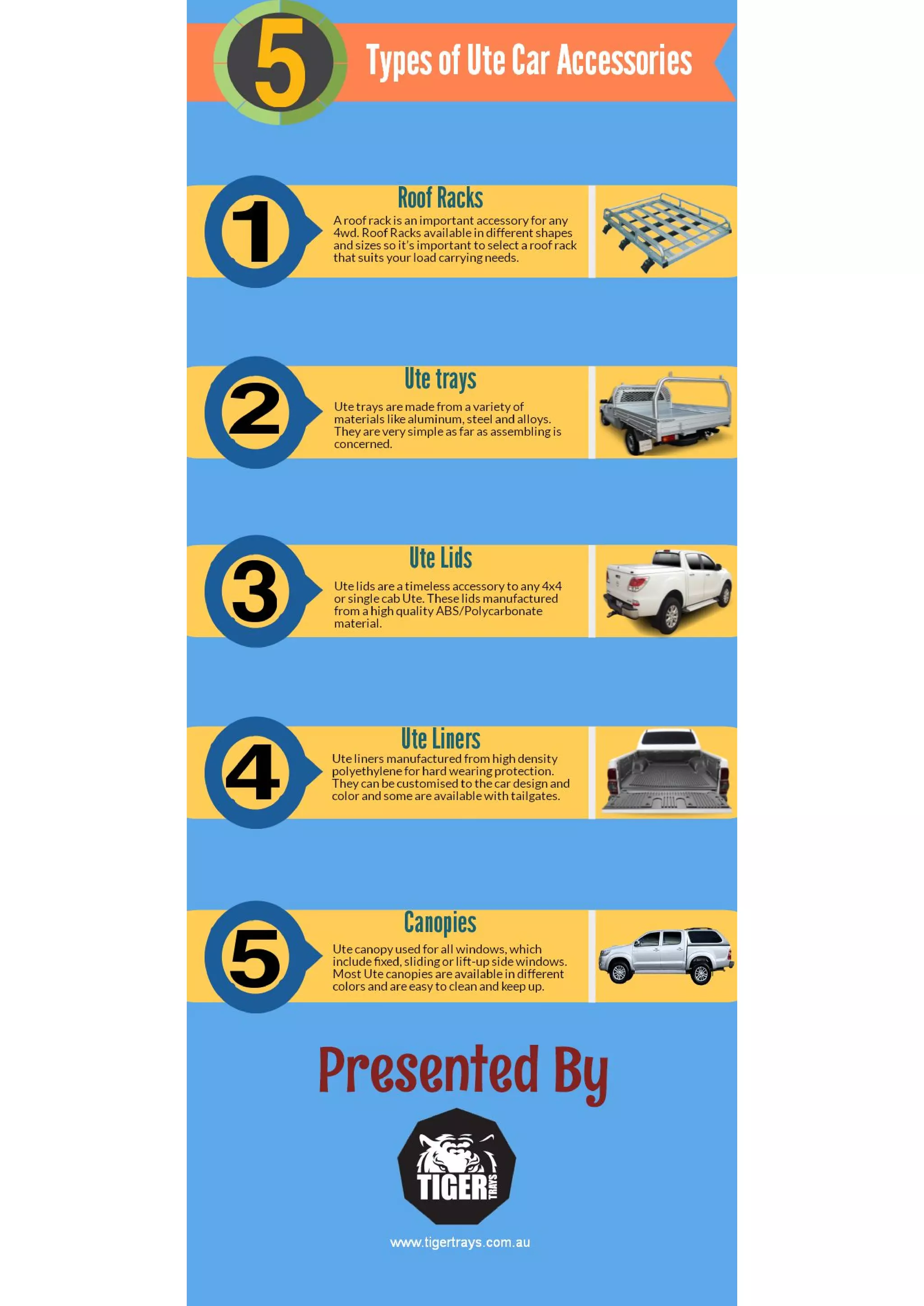 5 Types of Ute Car Accessories | PDF