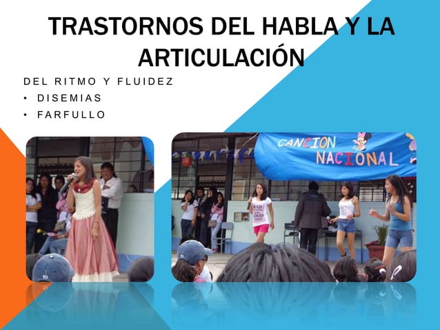 Ute descripcion de trastornos del lunguaje y comunicacion | PPT