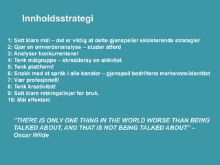 Veien til en vellykket strategi | PPT