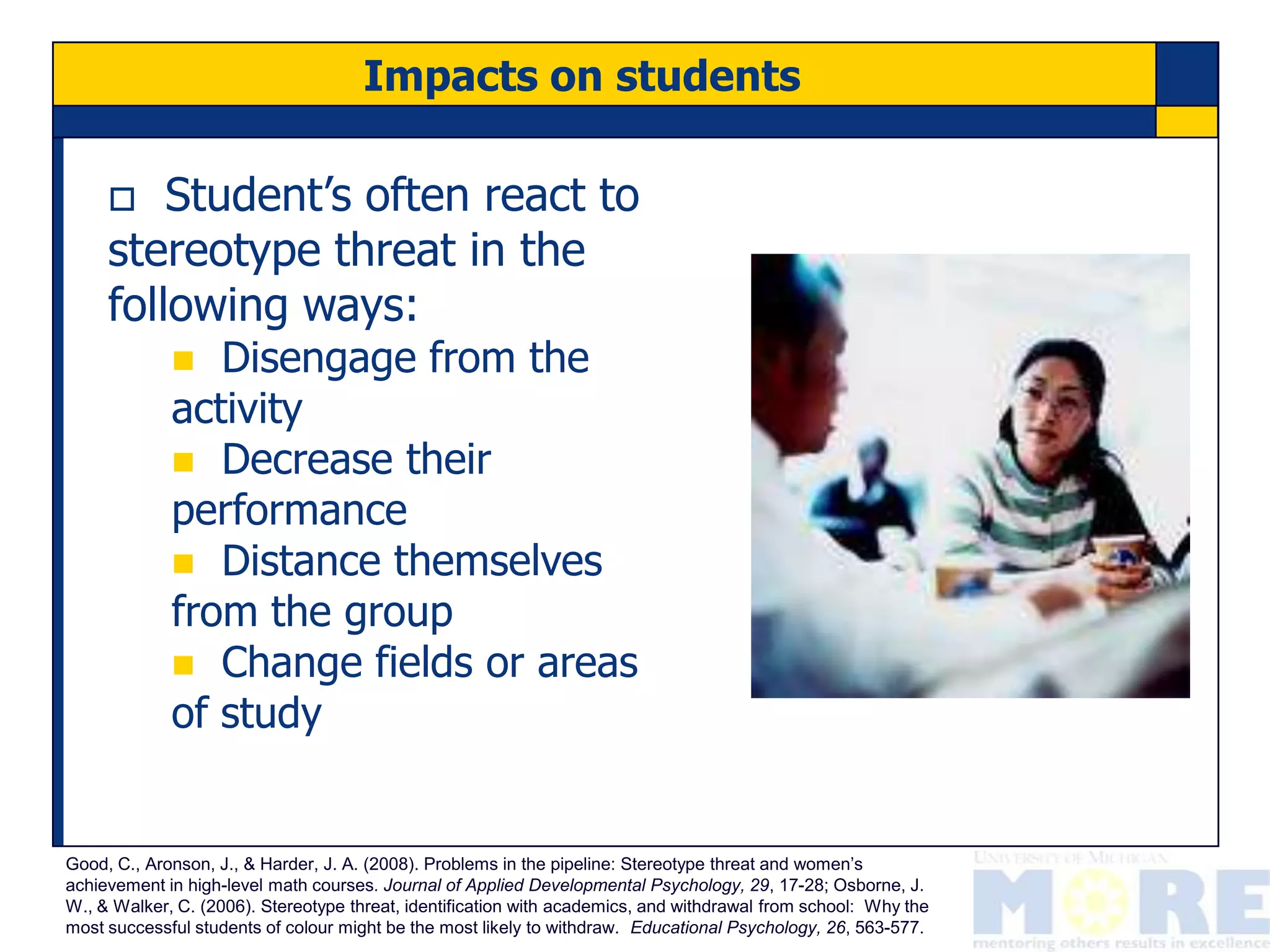 Mentoring Diverse Students, Winter 2012 | PPTX