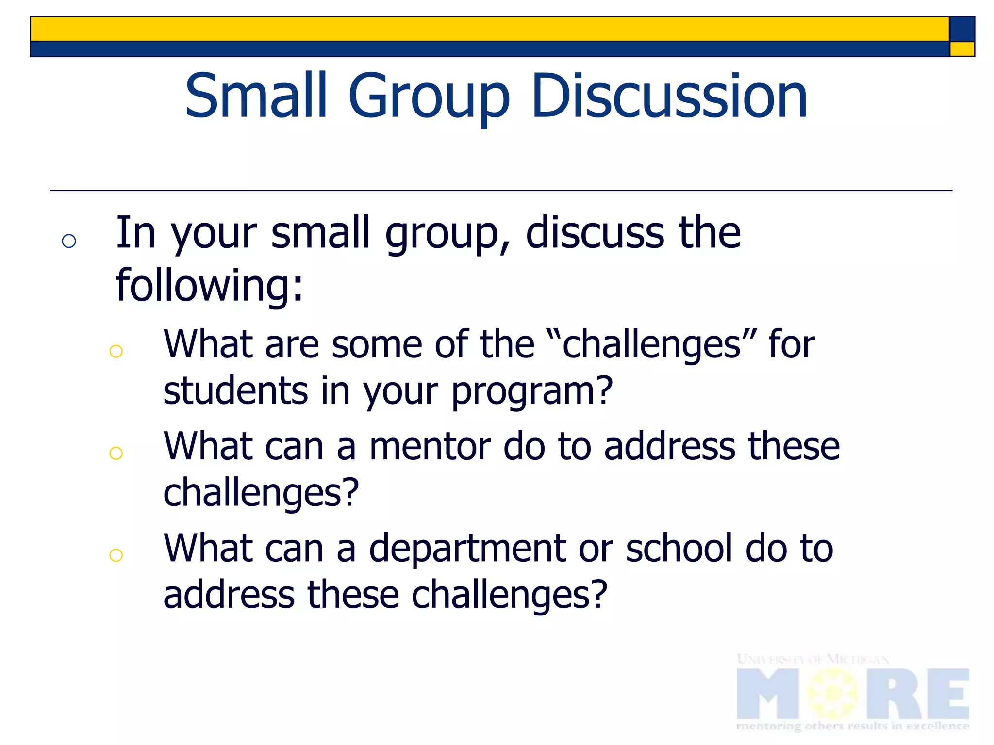 Mentoring Diverse Students, Winter 2012 | PPTX