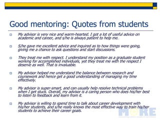 Mentoring Diverse Students, Winter 2012 | PPTX