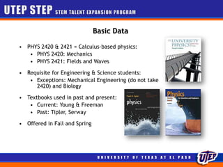 Utep step program curriculum innovation | PPT