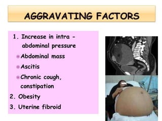 Obg nursing on uterine displacement on msc nursing | PPT