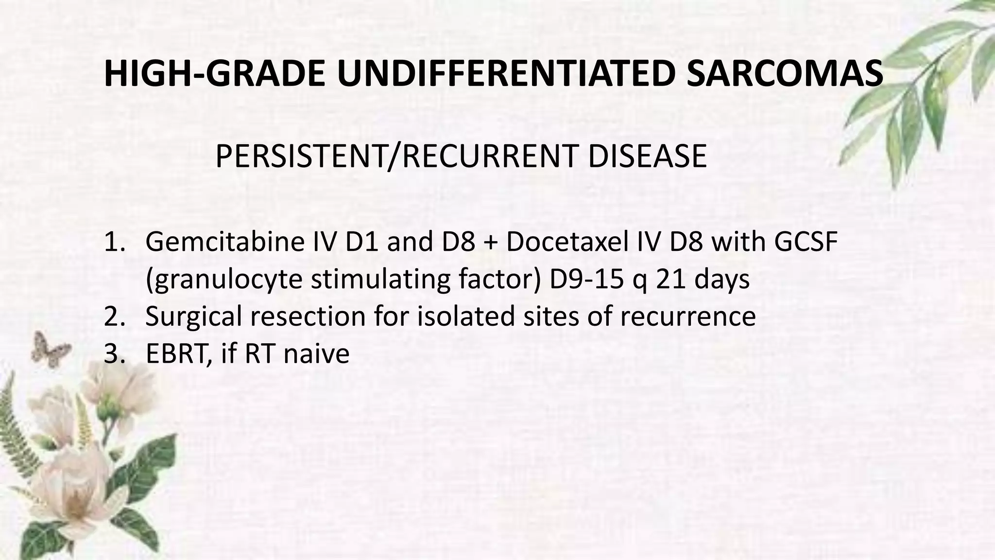 Uterine Sarcomas - Testing | PPT