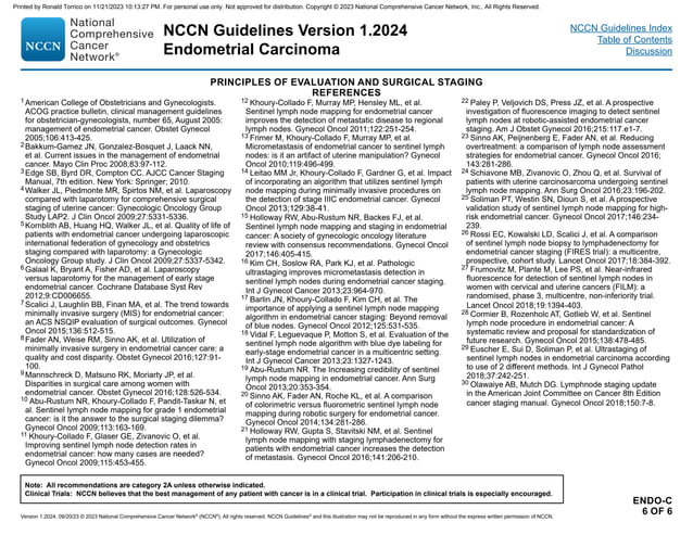 uterine 2024.pdf nccn uterine cancer ginecolgy | PPT