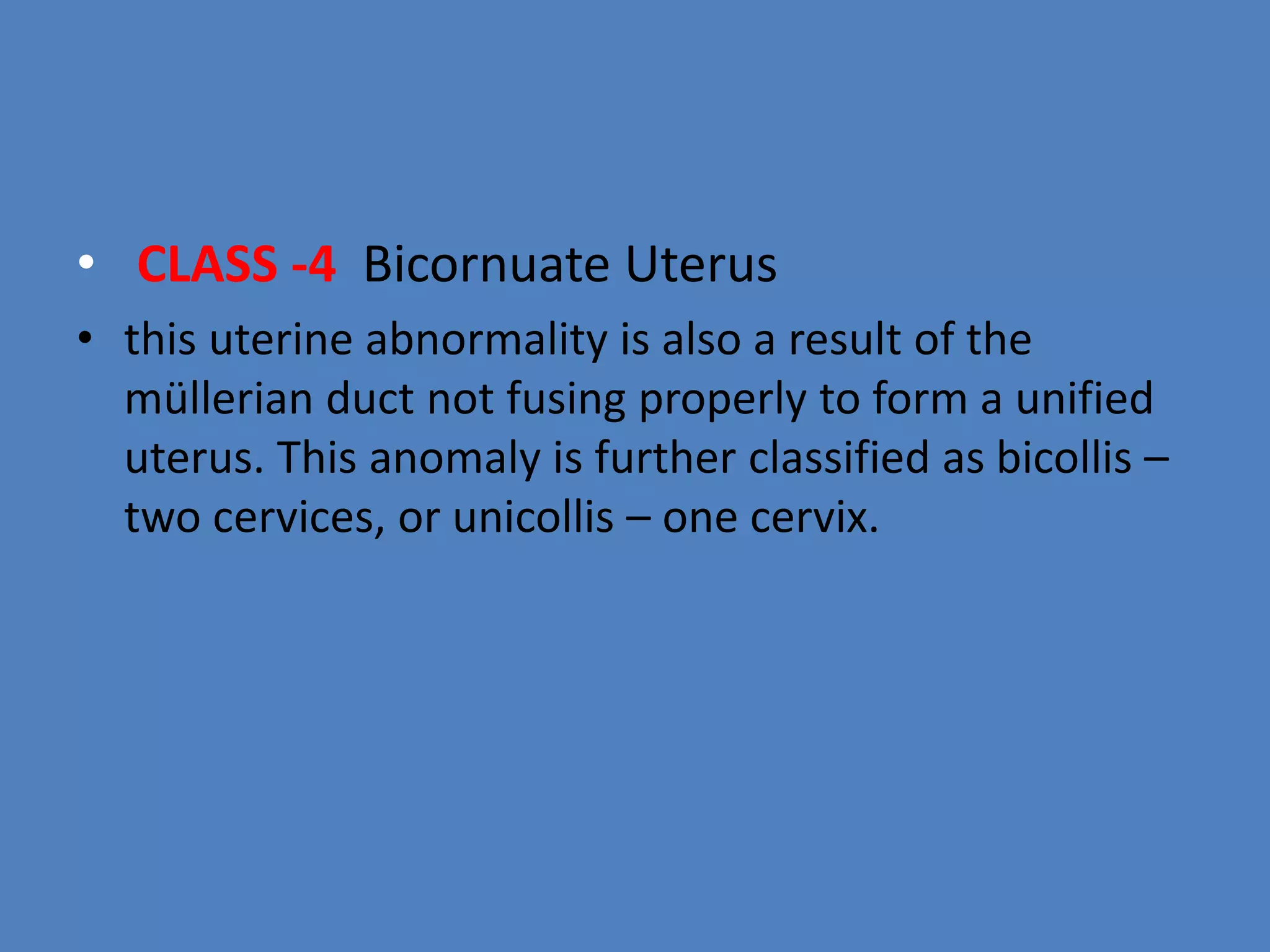 Uterine abnormalities | PPTX
