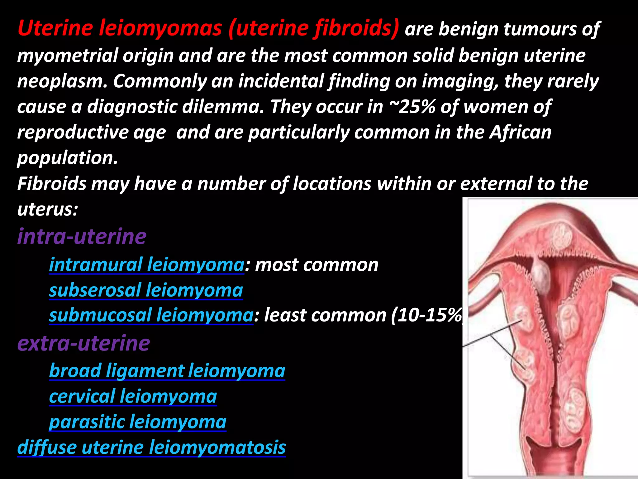 ULTRASOUND EXAMINATION OF Uterine and ovarian pathology by DR ABHIJIT R ...