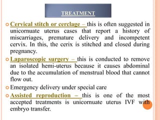 Uterine anomalies | PPTX