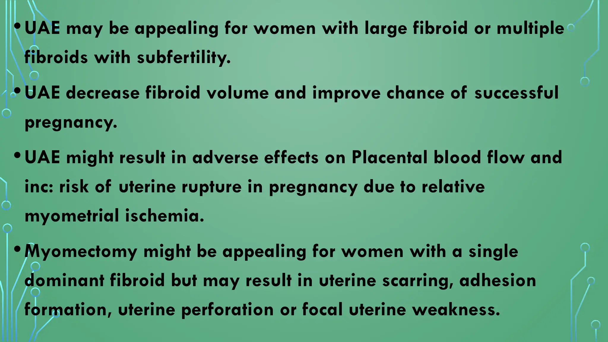 UTERINE ARTERY EMBOLIZATION ........pptx