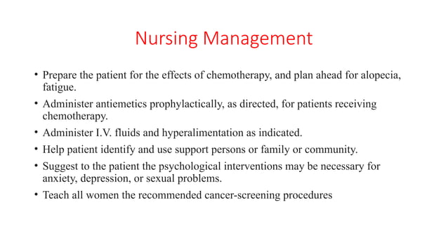 UTERINE CANCER and nursing management .pptx