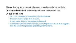 UTERINE CANCER and nursing management .pptx