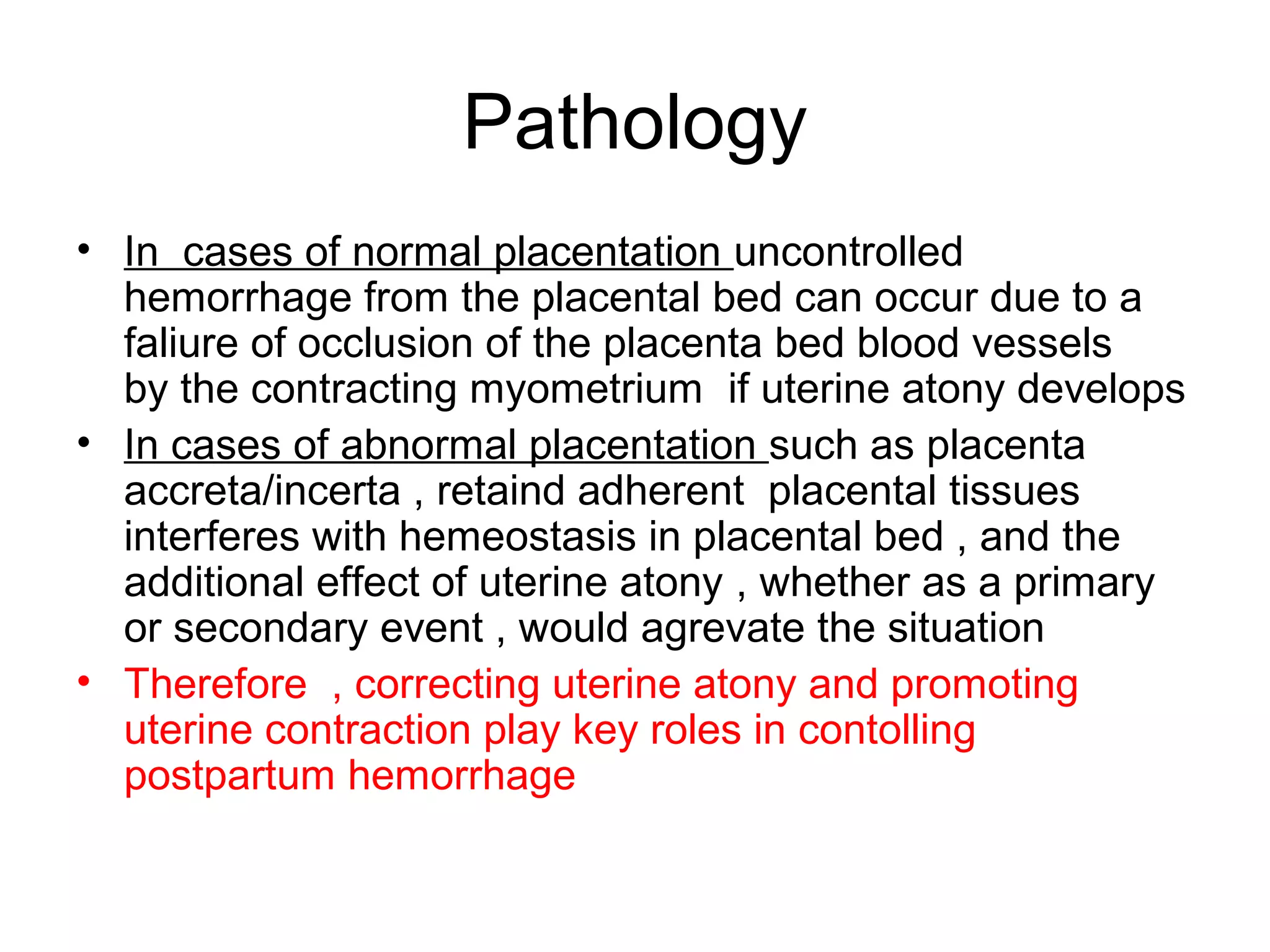 Uterine compression sutures | PPT