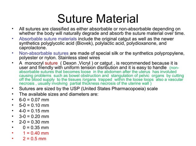 Uterine compression sutures | PPT