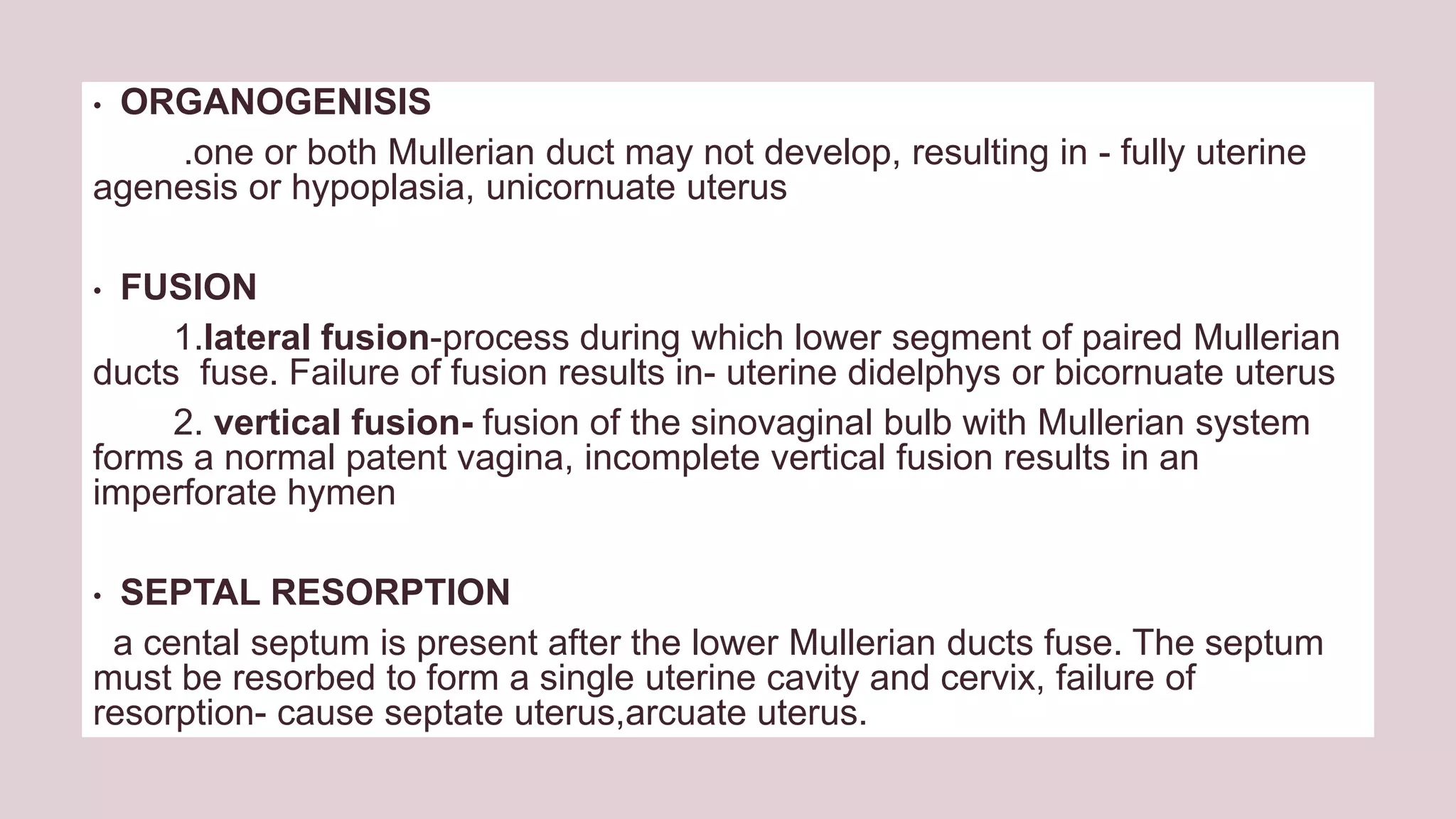 Uterine devlopment | PPTX