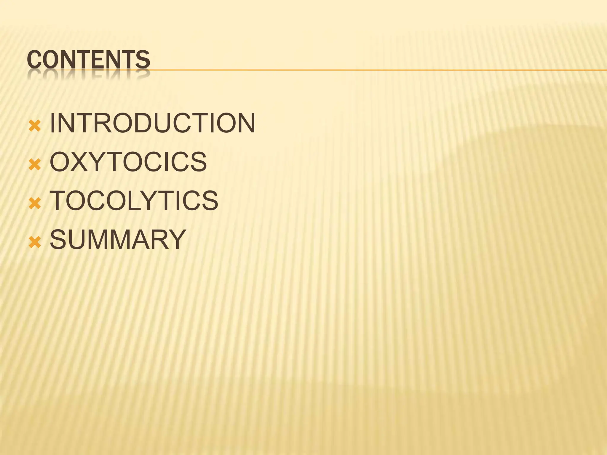 UTERINE DRUGS presentation, moa, uses ,adrs | PPTX