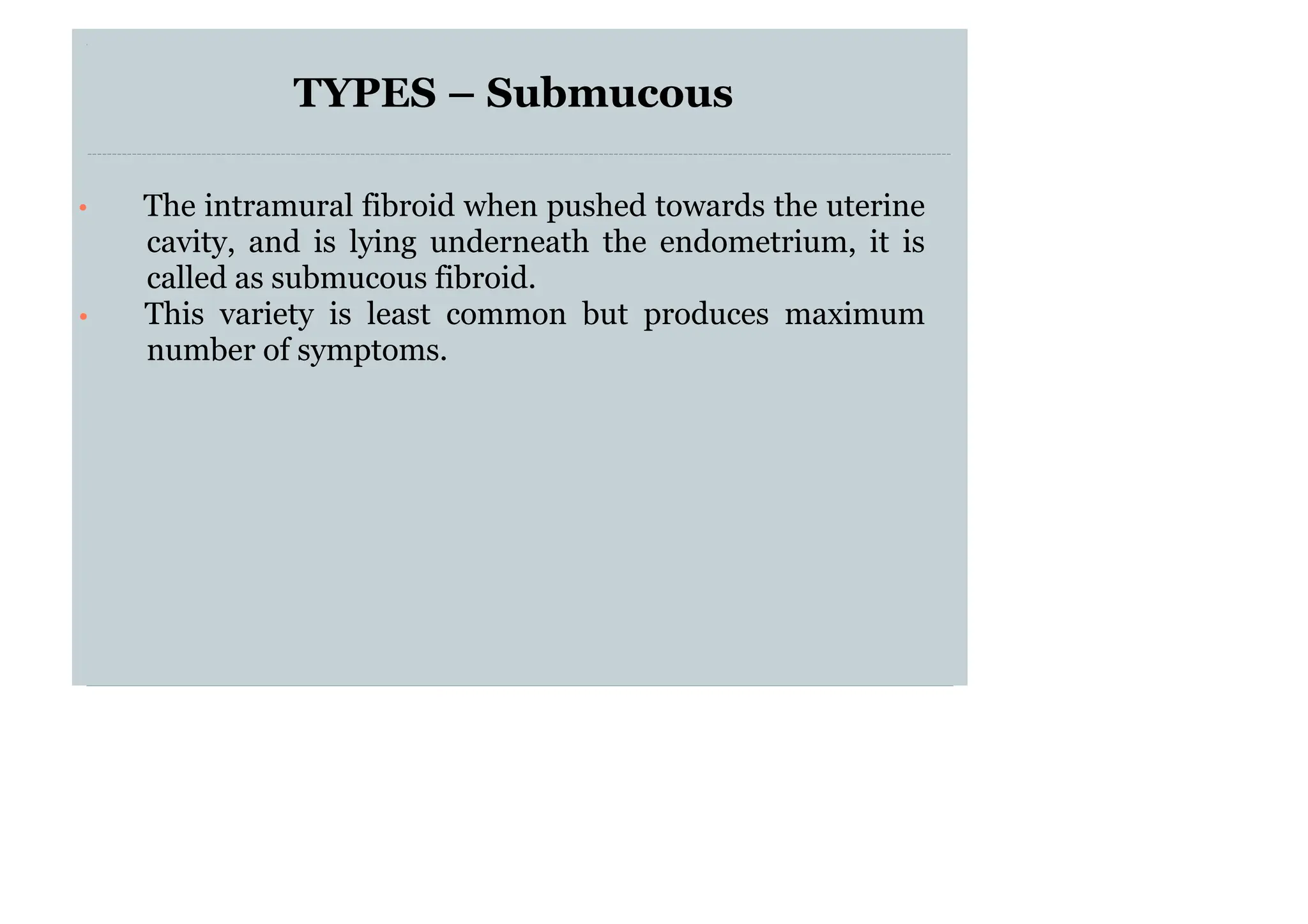 uterinefibroid gynaecology easy base of understanding | PDF