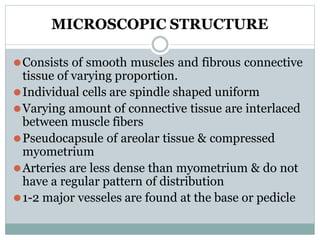 Uterine fibroid | PPTX