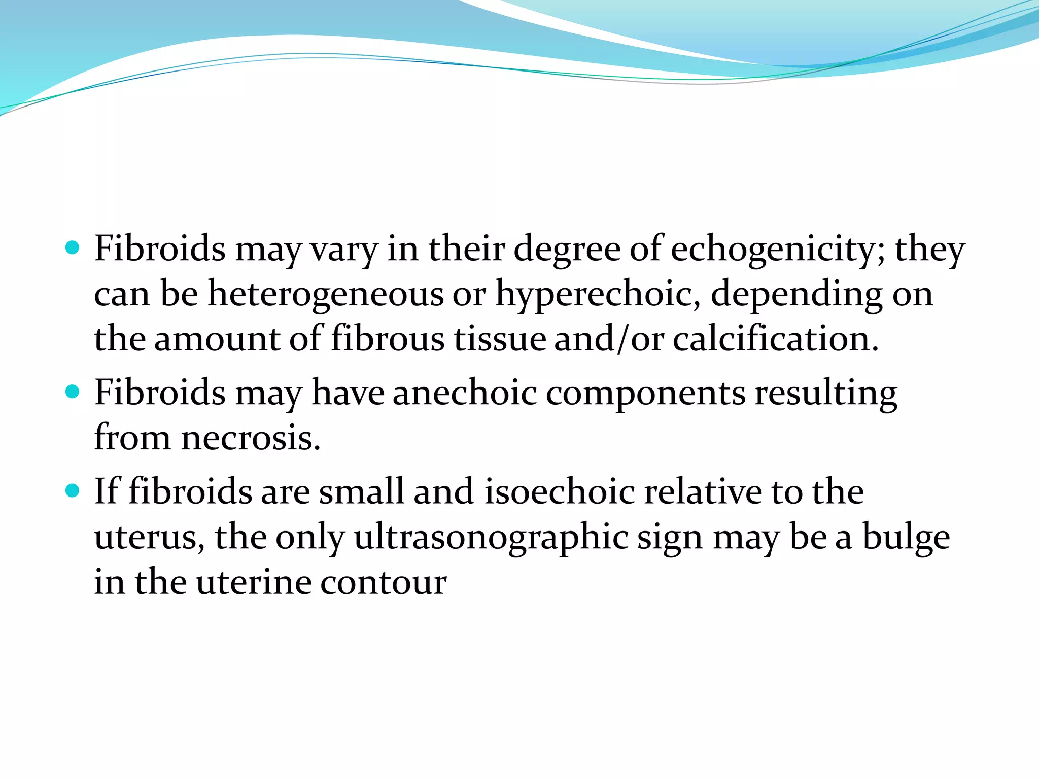 Uterine fibroid | PPTX