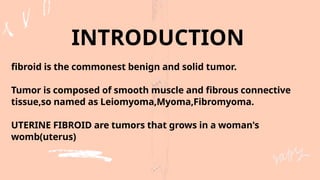 Uterine fibroid in pregnancy @#123£--&_9# | PPT